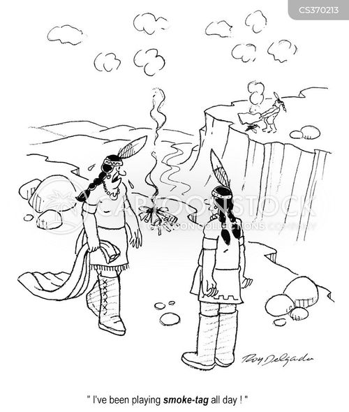 Wigwam Cartoons and Comics - funny pictures from CartoonStock