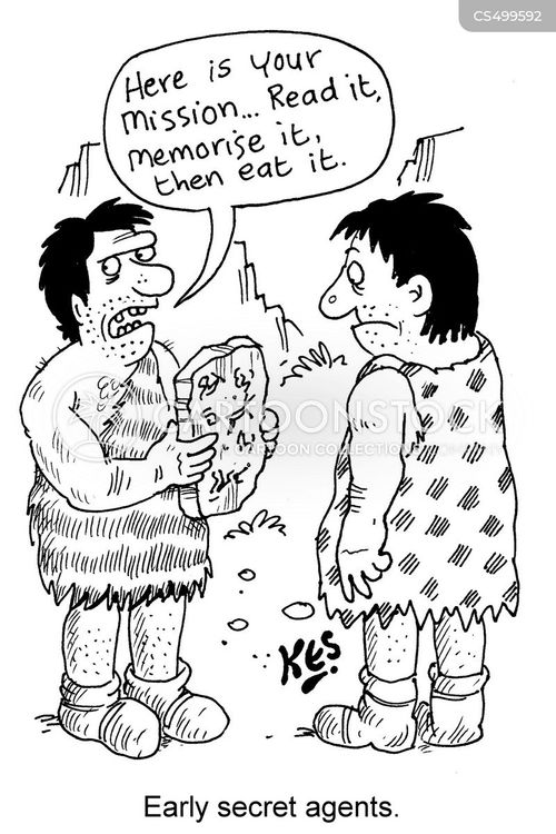 Secret Mission Cartoons and Comics - funny pictures from CartoonStock