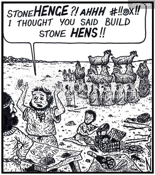 Ancient Monument Cartoons and Comics - funny pictures from CartoonStock