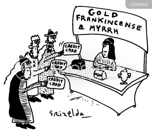 First Christmas Cartoons and Comics - funny pictures from CartoonStock