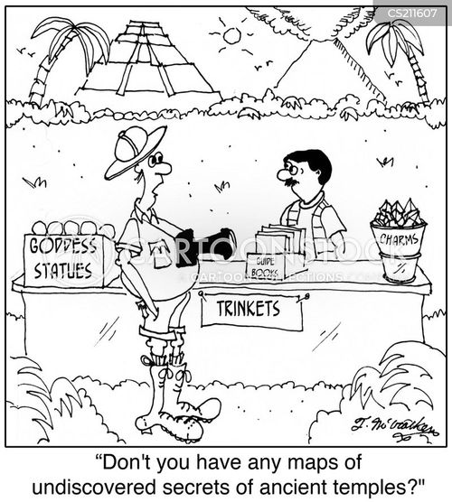 Treasure Hunter Cartoons and Comics - funny pictures from CartoonStock