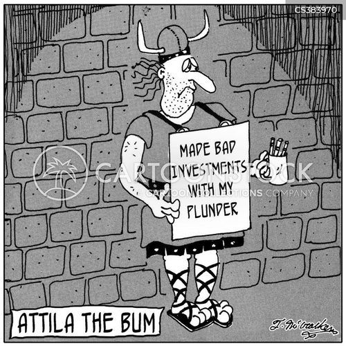 Attila The Hun Cartoons and Comics - funny pictures from CartoonStock