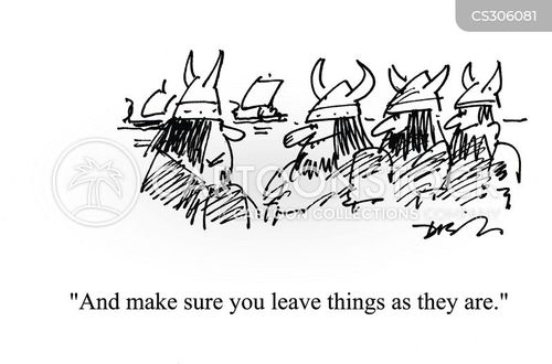 Viking Invasion Cartoons and Comics - funny pictures from CartoonStock
