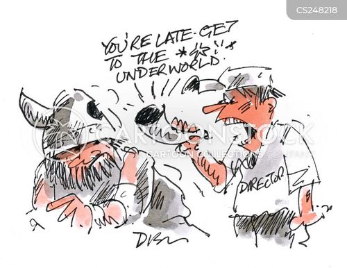 Underworld Cartoons and Comics - funny pictures from CartoonStock