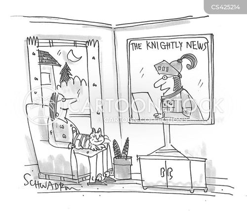 News Updates Cartoons and Comics - funny pictures from CartoonStock