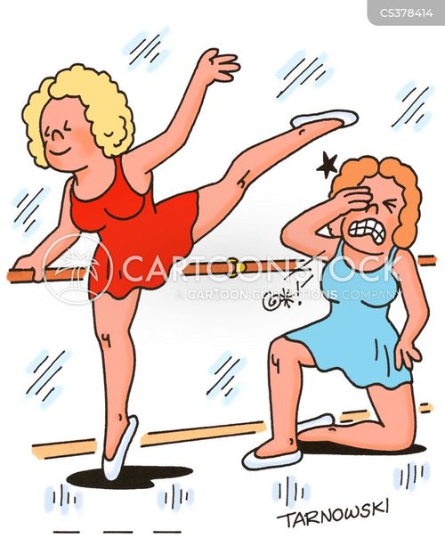 Dance Lesson Cartoons and Comics - funny pictures from CartoonStock