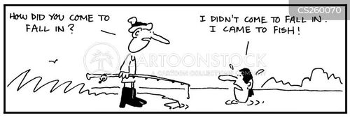 Outdoor Swimming Cartoons and Comics - funny pictures from CartoonStock