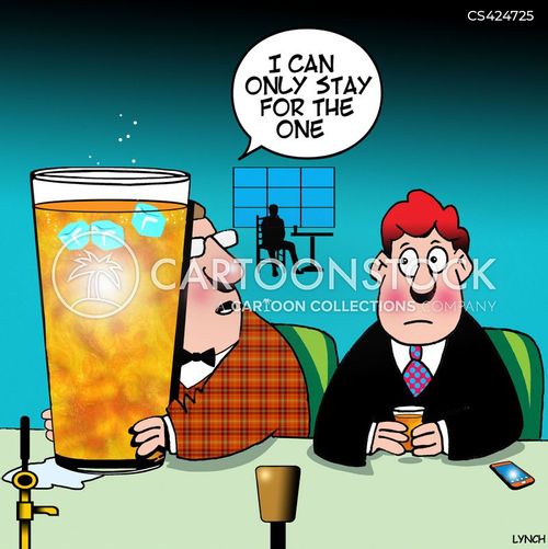 Pint Glass Cartoons and Comics - funny pictures from CartoonStock