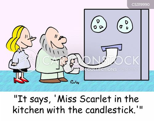 Cluedo Cartoons and Comics - funny pictures from CartoonStock