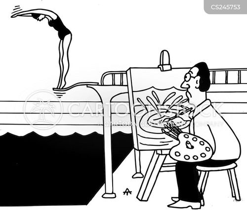 Pool Deck Cartoons and Comics - funny pictures from CartoonStock