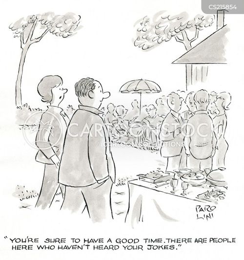 Garden Parties Cartoons and Comics - funny pictures from CartoonStock