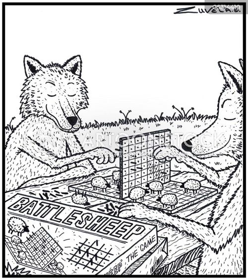Wolves Cartoons and Comics - funny pictures from CartoonStock