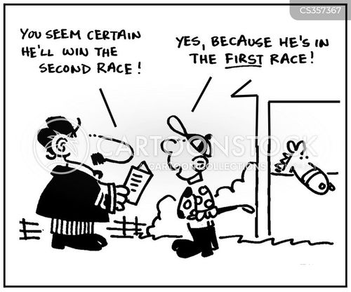 Second Win Cartoons and Comics - funny pictures from CartoonStock