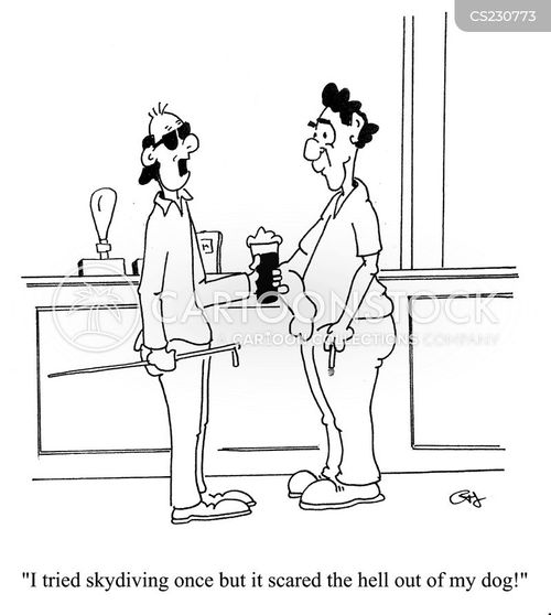Skydiving Cartoons and Comics - funny pictures from CartoonStock
