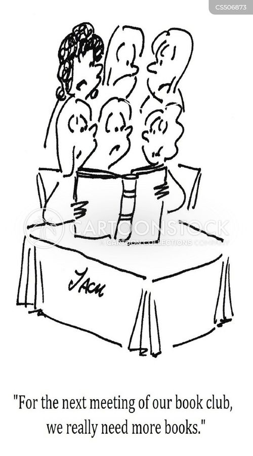 Book Club Cartoons and Comics - funny pictures from CartoonStock