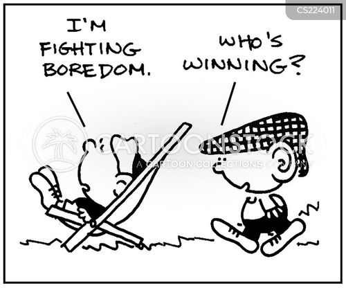 Boredom Cartoons and Comics - funny pictures from CartoonStock