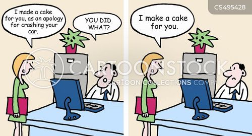 Monster Apology Cartoons and Comics - funny pictures from CartoonStock