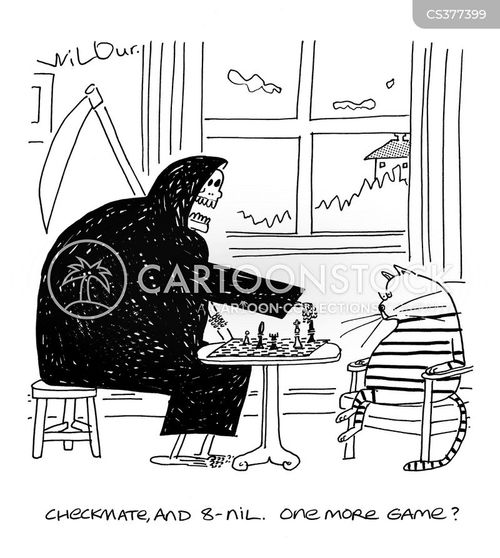 Checkmate Cartoons and Comics - funny pictures from CartoonStock