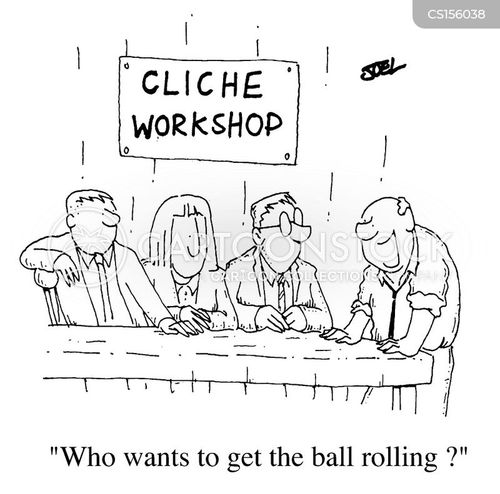 Clich Cartoons and Comics - funny pictures from CartoonStock