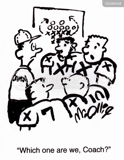 Game Plan Cartoons and Comics - funny pictures from CartoonStock