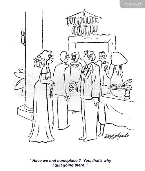 Soiree Cartoons and Comics - funny pictures from CartoonStock