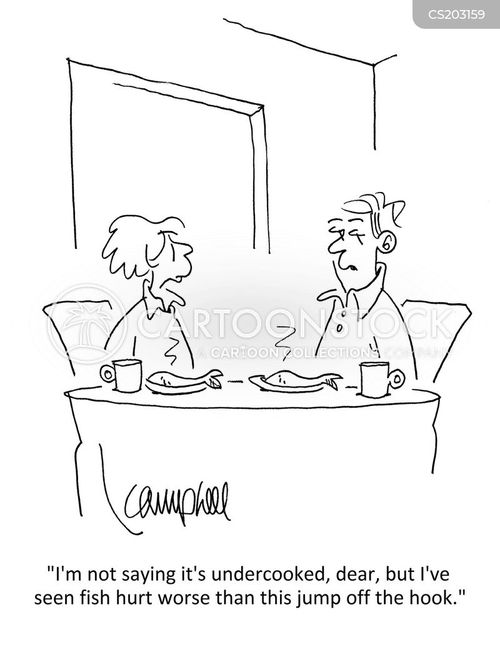 Eating Raw Cartoons and Comics - funny pictures from CartoonStock