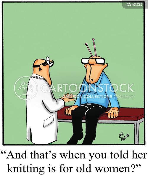 Crochet Cartoons and Comics - funny pictures from CartoonStock