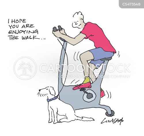 Exercise Bike Cartoons and Comics - funny pictures from CartoonStock