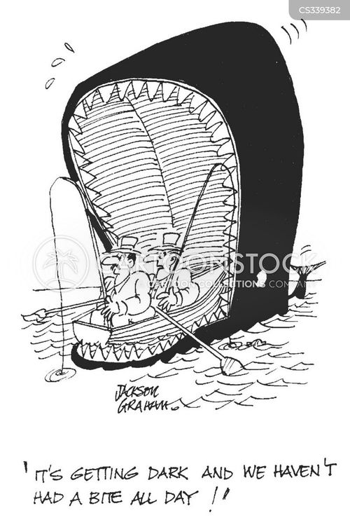 Swallowed By Whale Cartoons and Comics - funny pictures from CartoonStock