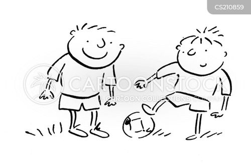 Football Practice Cartoons and Comics - funny pictures from CartoonStock