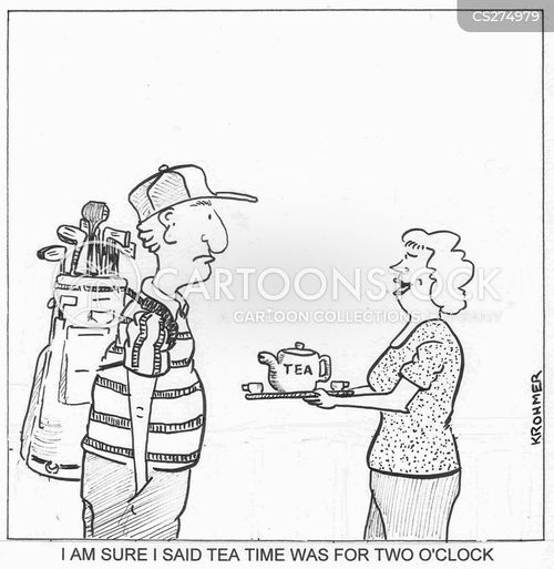 Golfing Husband Cartoons and Comics - funny pictures from CartoonStock