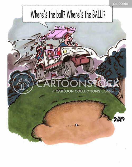 Female Caddy Cartoons and Comics - funny pictures from CartoonStock