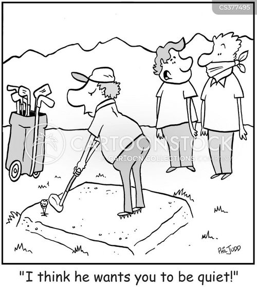 Tee Box Cartoons and Comics - funny pictures from CartoonStock