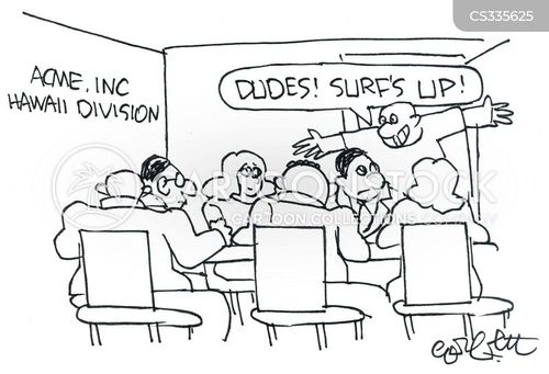 Audience Surfers Cartoons and Comics - funny pictures from CartoonStock