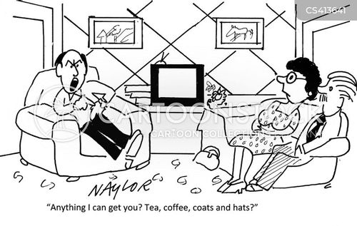 Houseguests Cartoons and Comics - funny pictures from CartoonStock