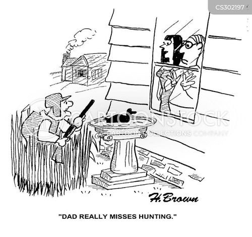 Duck Shooting Cartoons and Comics - funny pictures from CartoonStock