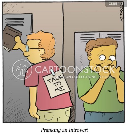 Introvert Cartoons and Comics - funny pictures from CartoonStock