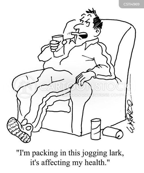 Running Jogger Cartoons and Comics - funny pictures from CartoonStock