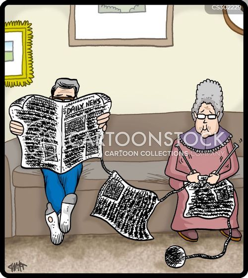 Knitting Wool Cartoons and Comics - funny pictures from CartoonStock