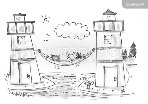 Lighthouse Keeper Cartoons and Comics - funny pictures from CartoonStock