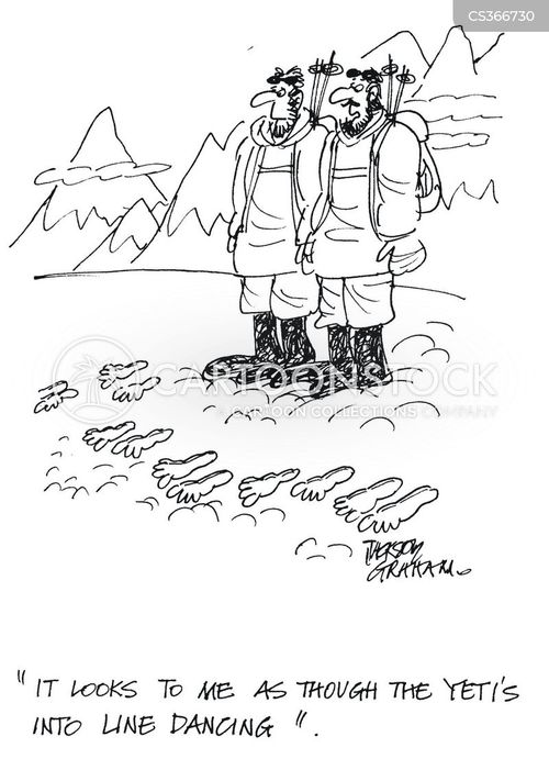 Line Dancing Cartoons and Comics - funny pictures from CartoonStock