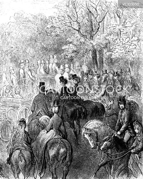 Victorian Parks Cartoons and Comics - funny pictures from CartoonStock
