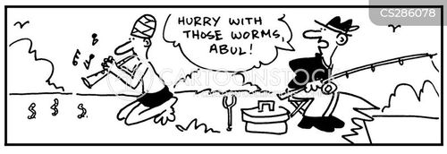 Surprise Catch Cartoons and Comics - funny pictures from CartoonStock