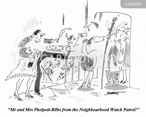 Neighbourhood Cartoons and Comics - funny pictures from CartoonStock