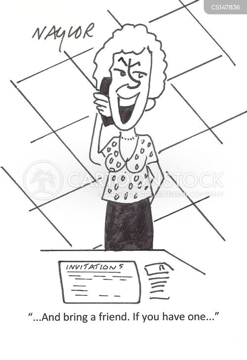 Party Invite Cartoons and Comics - funny pictures from CartoonStock