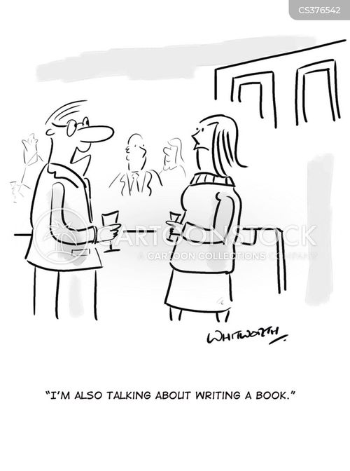 Book Writing Cartoons and Comics - funny pictures from CartoonStock