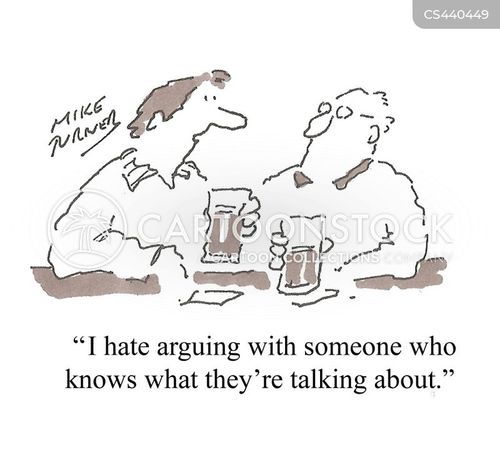 Argument Prevention Cartoons and Comics - funny pictures from CartoonStock
