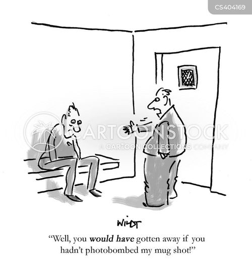 Mug Shot Cartoons and Comics - funny pictures from CartoonStock