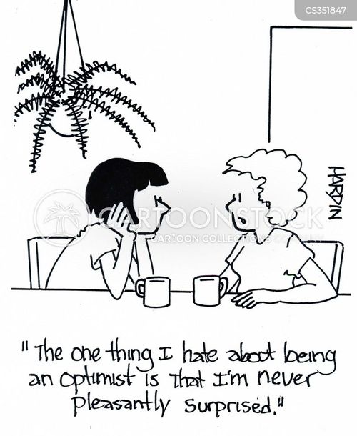 Optimistic Attitude Cartoons and Comics - funny pictures from CartoonStock