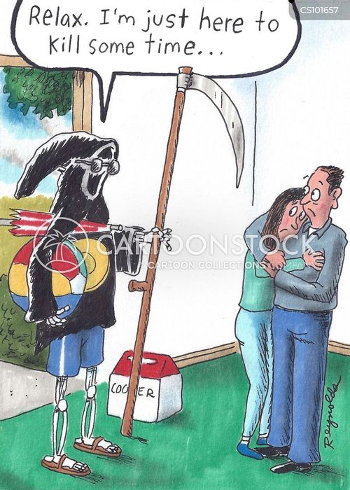 Killing Time Cartoons and Comics - funny pictures from CartoonStock